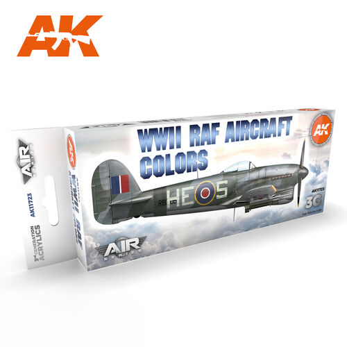 AK-Interactive AK 11723 WWII RAF Aircraft Colors Set