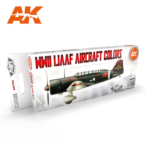 AK-Interactive AK 11735 WWII IJAAF Aircraft Colors Set
