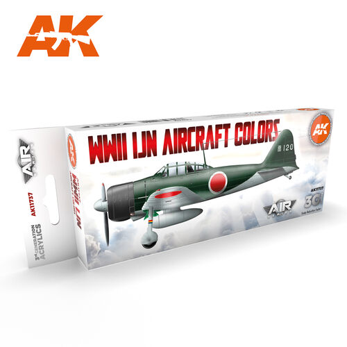 AK-Interactive AK 11737 WWII IJN Aircraft Colors Set
