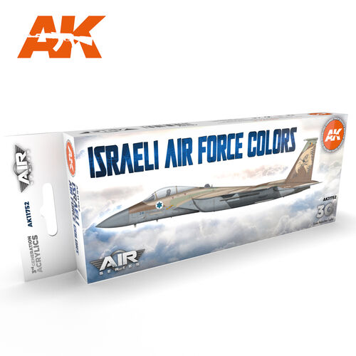 AK-Interactive AK 11752 Israeli Air Force Colors Set
