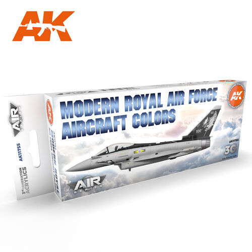 AK-Interactive AK 11755 Modern Royal Air Force Aircraft Colors Set
