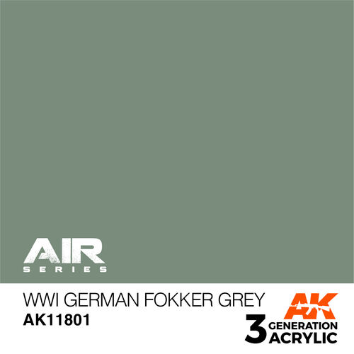 AK-Interactive AK 11801 WWI German Fokker Grey