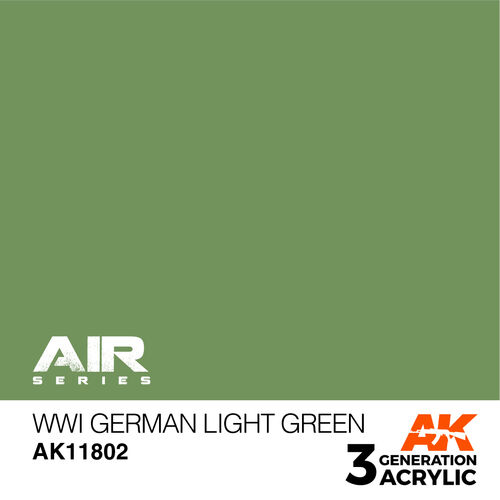 AK-Interactive AK 11802 WWI German Light Green