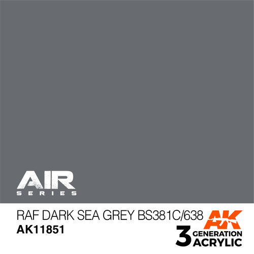 AK-Interactive AK 11851 RAF Dark Sea Grey BS381C/638