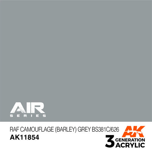 AK-Interactive AK 11854 RAF Camouflage (Barley) Grey BS381C/626