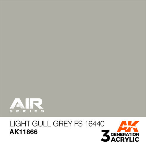 AK-Interactive AK 11866 Light Gull Grey FS 16440