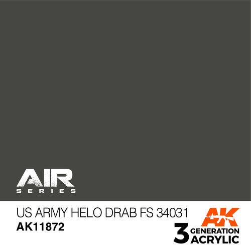 AK-Interactive AK 11872 US Army Helo Drab FS 34031