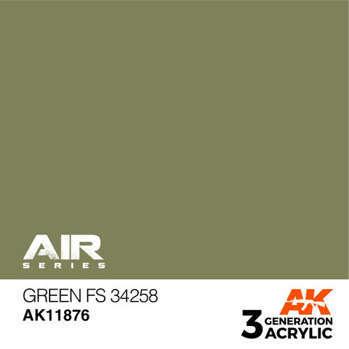 AK-Interactive AK 11876 Green FS 34258