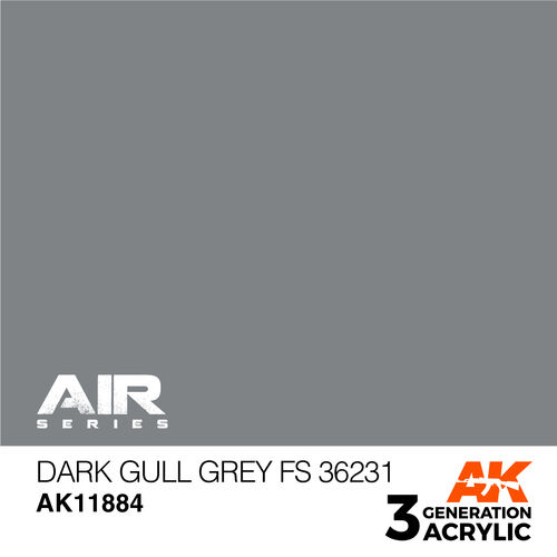AK-Interactive AK 11884 Dark Gull Grey FS 36231