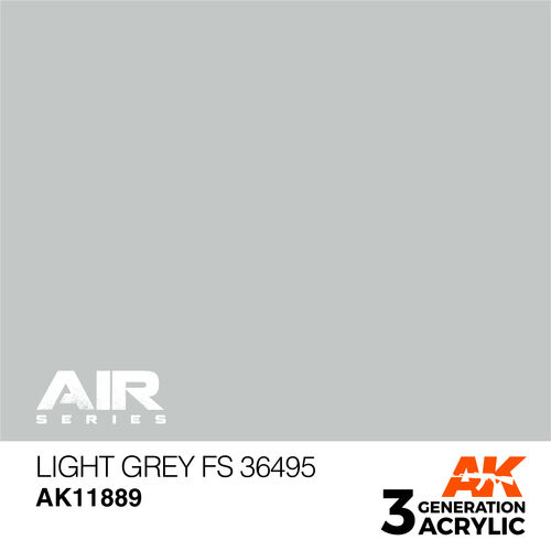 AK-Interactive AK 11889 Light Grey FS 36495