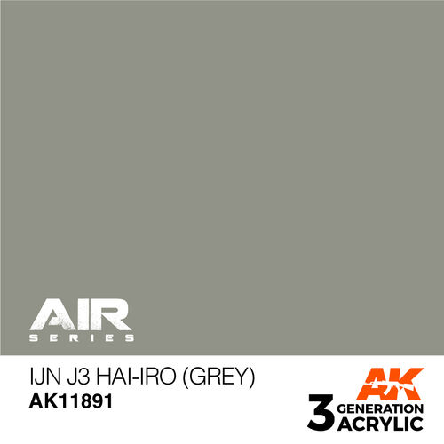 AK-Interactive AK 11891 IJN J3 Hai-iro (Grey)