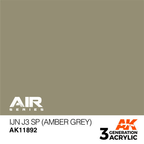 AK-Interactive AK 11892 IJN J3 SP (Amber Grey)
