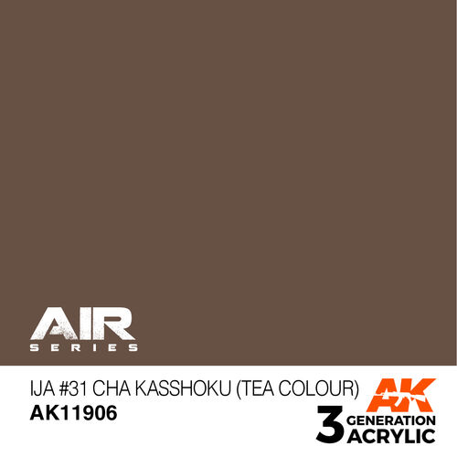 AK-Interactive AK 11906 IJA #31 Cha Kasshoku (Tea Colour)