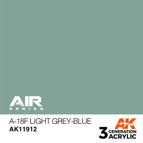AK-Interactive AK 11912 A-18f Light Grey-Blue