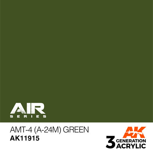 AK-Interactive AK 11915 AMT-4 (A-24m) Green