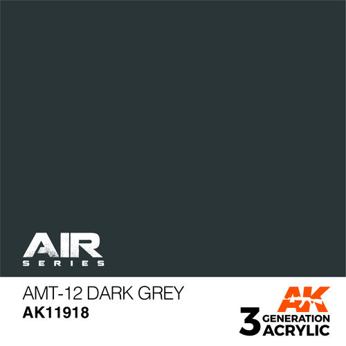 AK-Interactive AK 11918 AMT-12 Dark Grey