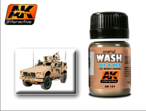 AK-Interactive AK 121 Oif & Oef - US Vehicles Wash
