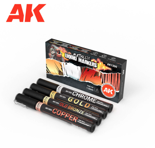 AK-Interactive 1300 Metallic Makers 1.0