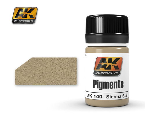 AK-Interactive AK 140 Sienna Soil (Pigment)