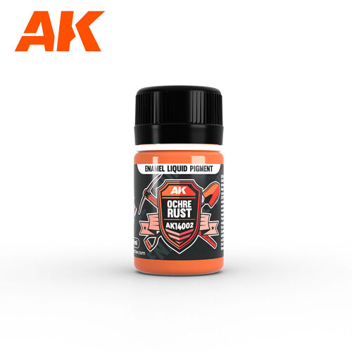 AK-Interactive AK14002 Liquid Pigment - Ochre Rust Enamel