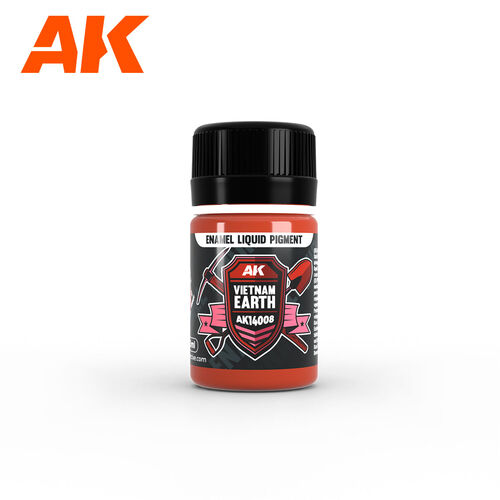 AK-Interactive AK14008 Liquid Pigment - Vietnam Earth Enamel