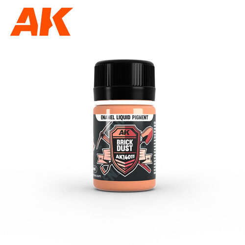 AK-Interactive AK14011 Liquid Pigment - Brick Dust Enamel