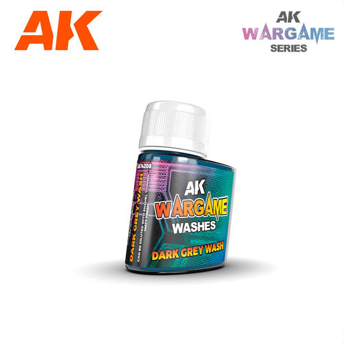 AK-Interactive 14208 Dark Grey Wash - Wargame Series