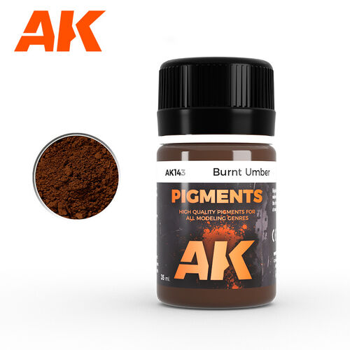 AK-Interactive AK 143 Burnt Umber Pigment