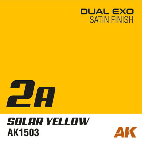 AK-Interactive AK1503 Solar Yellow Satin (Dual Exo 2A)