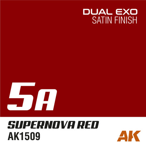 AK-Interactive AK1509 Supernova Red Satin (Dual Exo 5A)