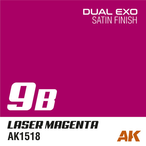 AK-Interactive AK1518 Laser Magenta Satin (Dual Exo 9B)