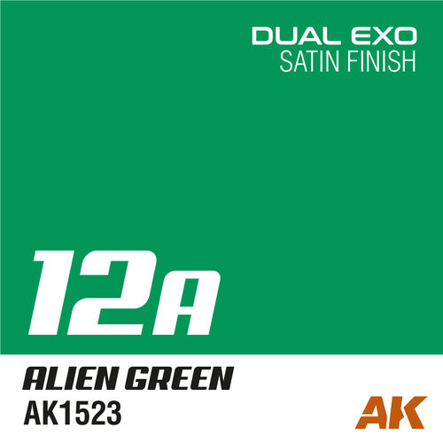 AK-Interactive AK1523 Alien Green Satin (Dual Exo 12A)