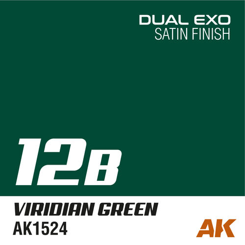 AK-Interactive AK1524 Viridian Green Satin (Dual Exo 12B)