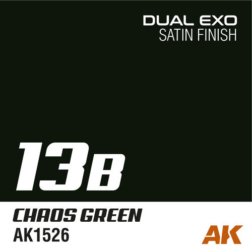AK-Interactive AK1526 Chaos Green Satin (Dual Exo 13B)