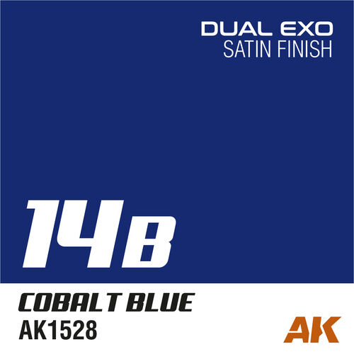 AK-Interactive AK1528 Cobalt Blue Satin (Dual Exo 14B)
