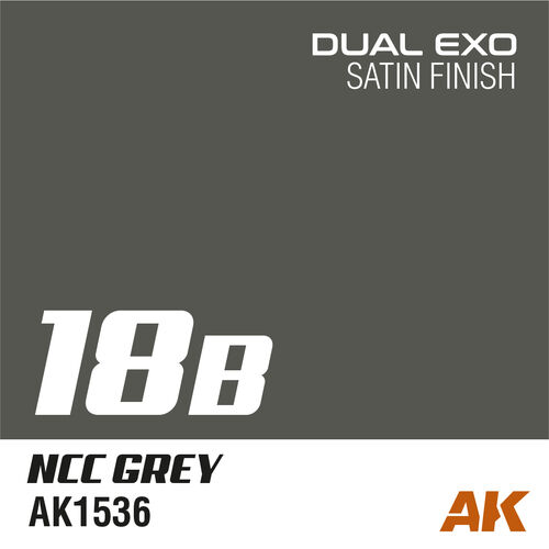 AK-Interactive AK1536 NCC Grey Satin (Dual Exo 18B)