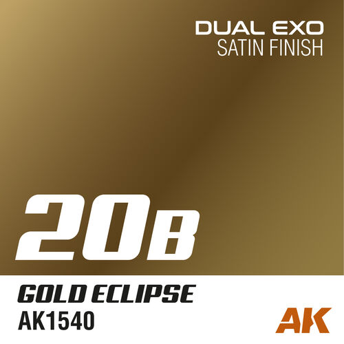 AK-Interactive AK1540 Gold Eclipse Satin (Dual Exo 20B)