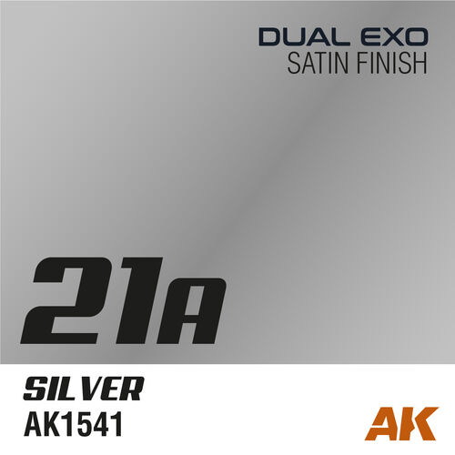 AK-Interactive AK1541 Silver Satin (Dual Exo 21A)