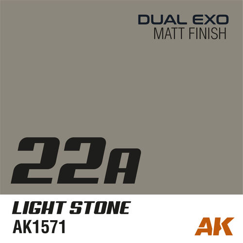 AK-Interactive AK1571 Light Stone Matt (Dual Exo 22A)
