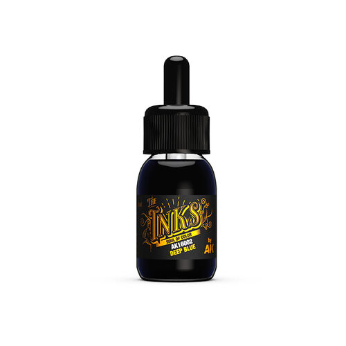 AK-Interactive AK 16002 The Inks - Deep Blue Acrylic