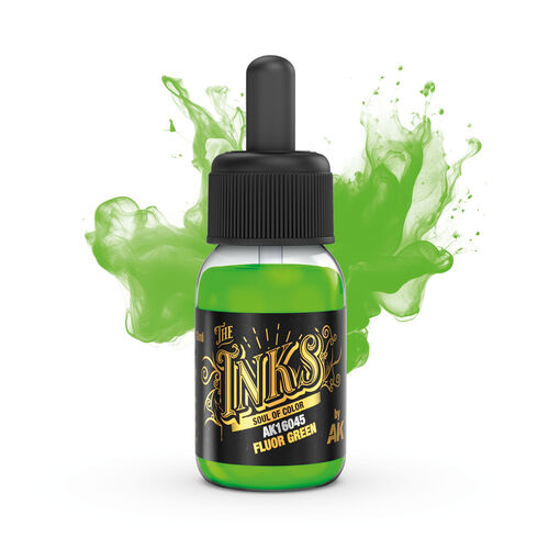 AK-Interactive AK 16045 The Inks - Fluor Green