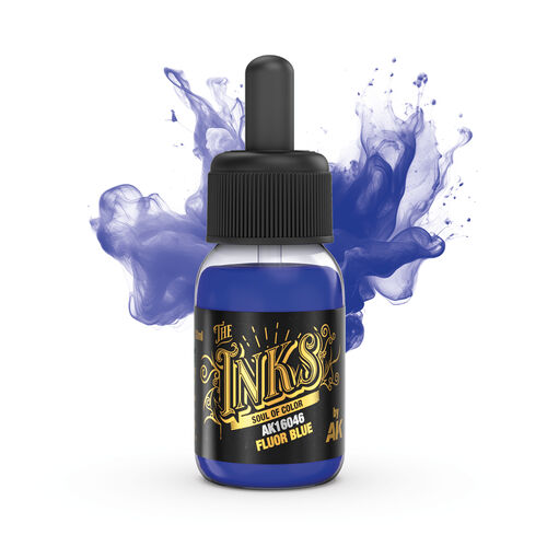 AK-Interactive AK 16046 The Inks - Fluor Blue