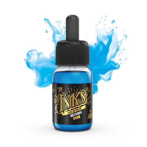 AK-Interactive AK 16054 The Inks - Cyan