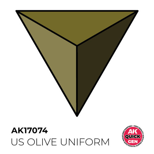 AK-Interactive AK 17074 US Olive Uniform Military
