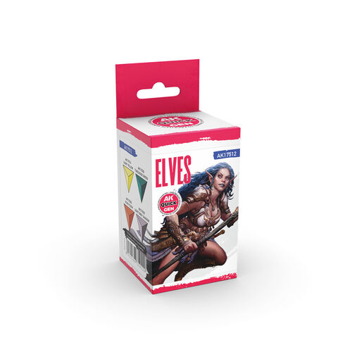 AK-Interactive AK 17512 Elves Paints Set