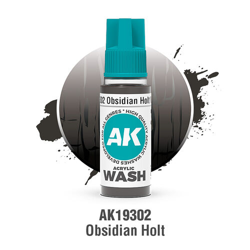 NEW! AK-Interactive AK19302 Obsidian Holt Wash