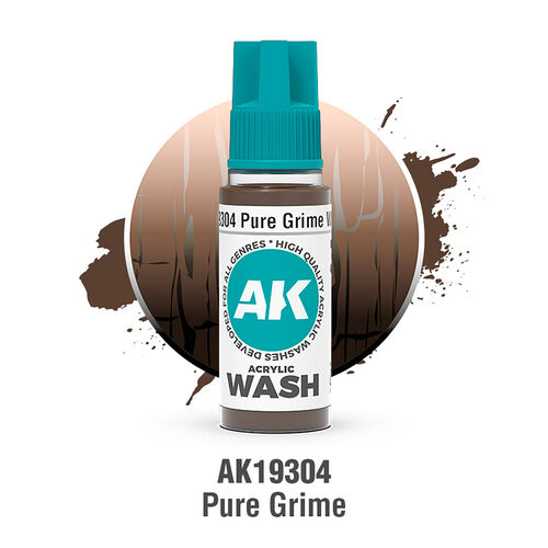 NEW! AK-Interactive AK19304 Pure Grime Wash