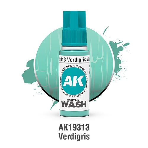 AK-Interactive AK19313 Verdigris Wash