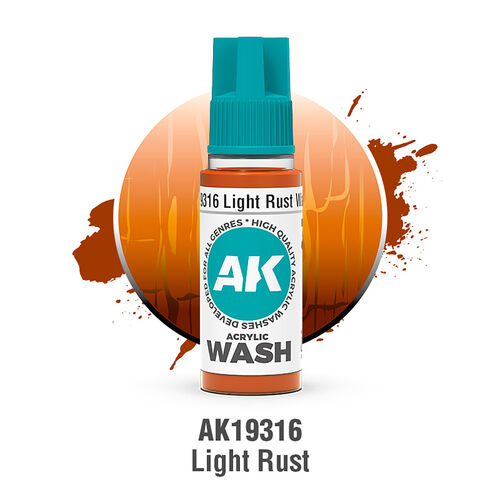 NEW! AK-Interactive AK19316 Light Rust Wash