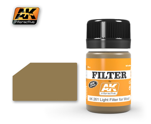 AK-Interactive AK 261 Light Filter For Wood,35ml